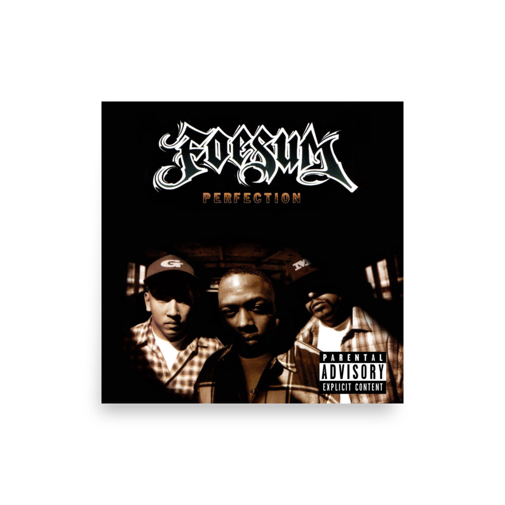 The Perfection Album Poster - The Official Foesum Website